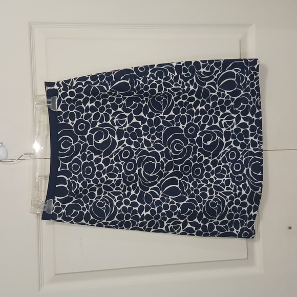 Boden | Skirts | Boden Cotton A Line Side Zip Knee Length Lined Skirt 8 ...